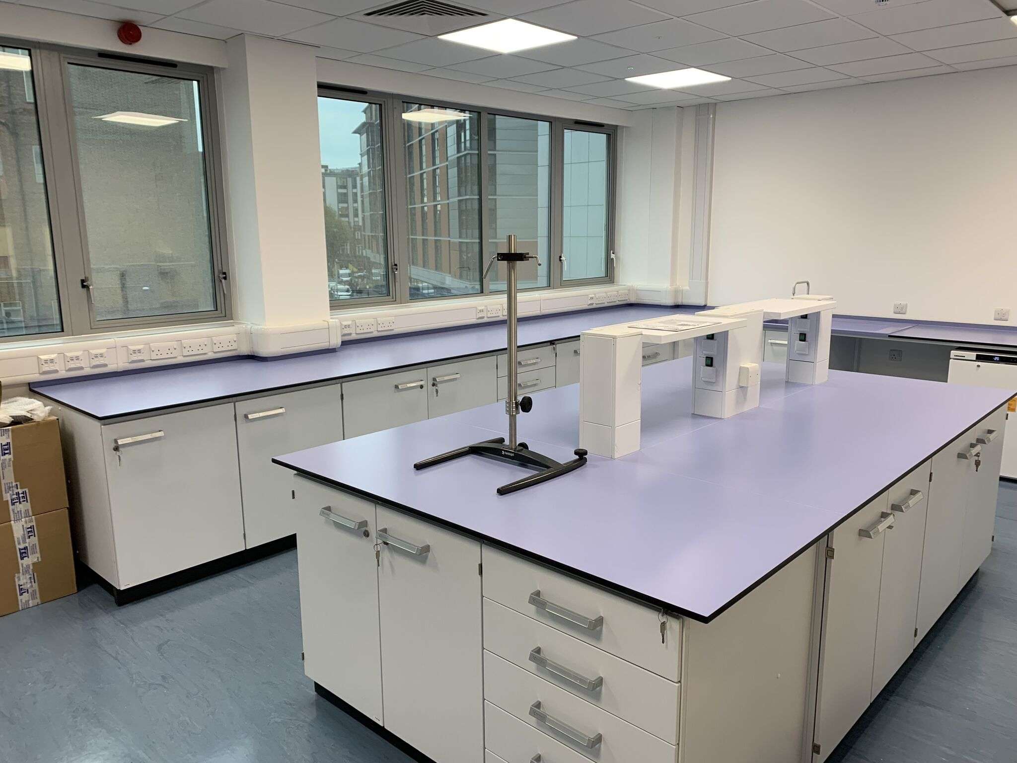 University of Portsmouth Science Laboratories electrical installation ...